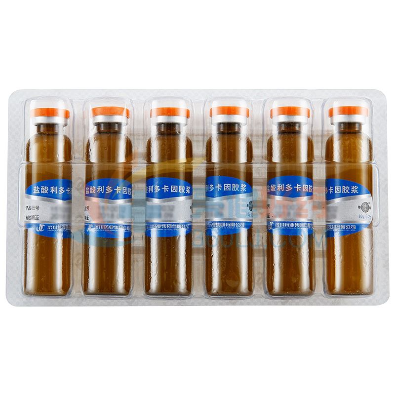 济川药业盐酸利多卡因胶浆(0.2g:10g)*6支价格及说明书-功效与作用-亮健好药网